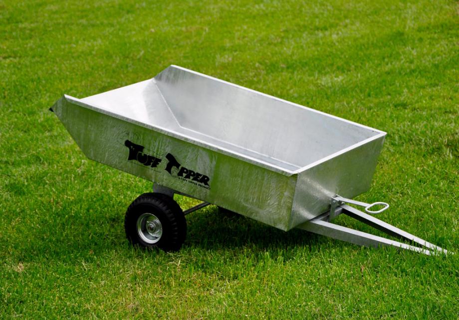 Tuff Tipper Trailers for Ride-on Lawnmovers for Your Home or Business